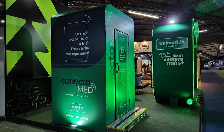 Unimed Nordeste-RS apresenta cabine de telemedicina em Caxias | Notícia ...
