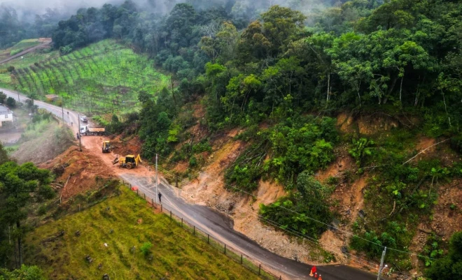 Farroupilha terá projeto de contenção de talude na Estrada Salto ...