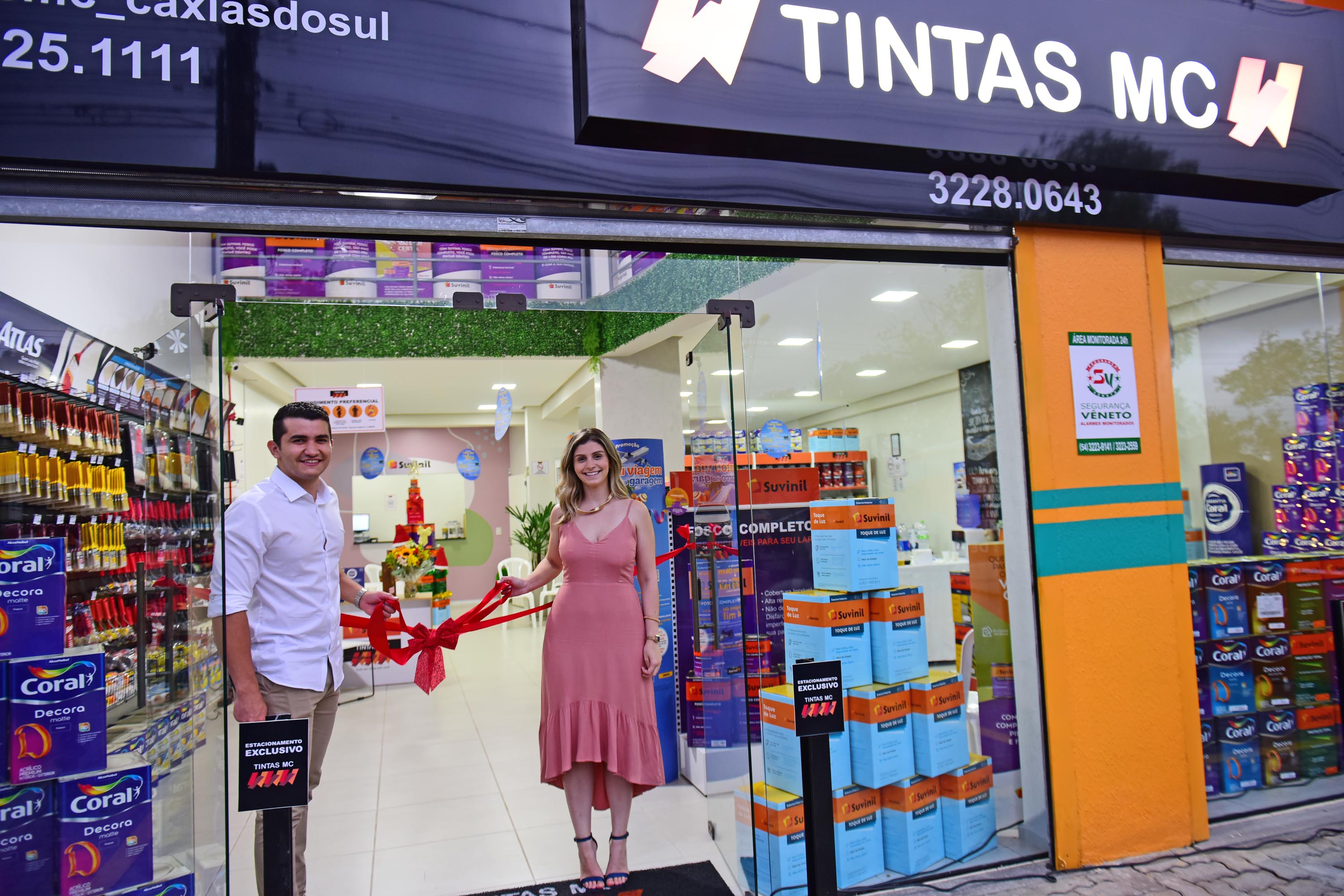 Inaugurada loja da franquia Tintas MC em Caxias | Notícia | Serra em Pauta